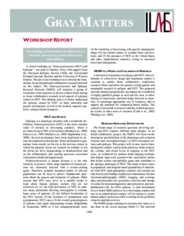 (PDF) Workshop Report