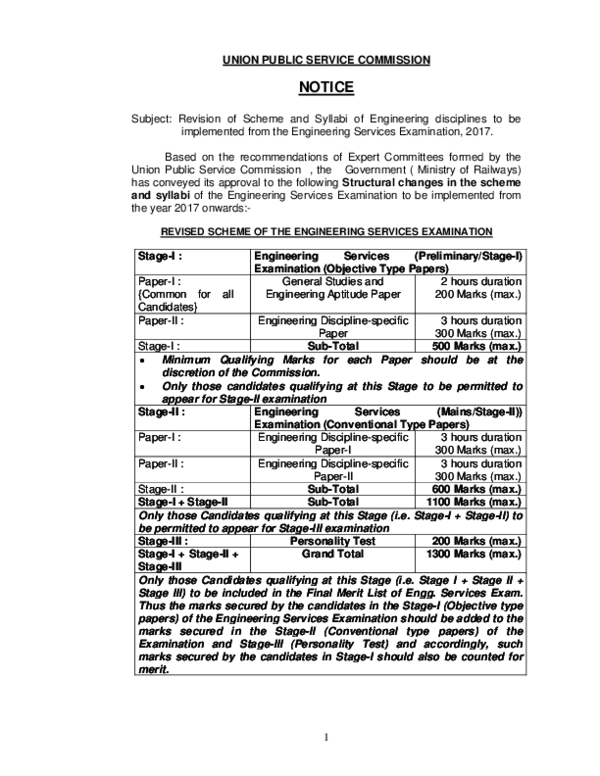 (PDF) ESE new pattern 2017