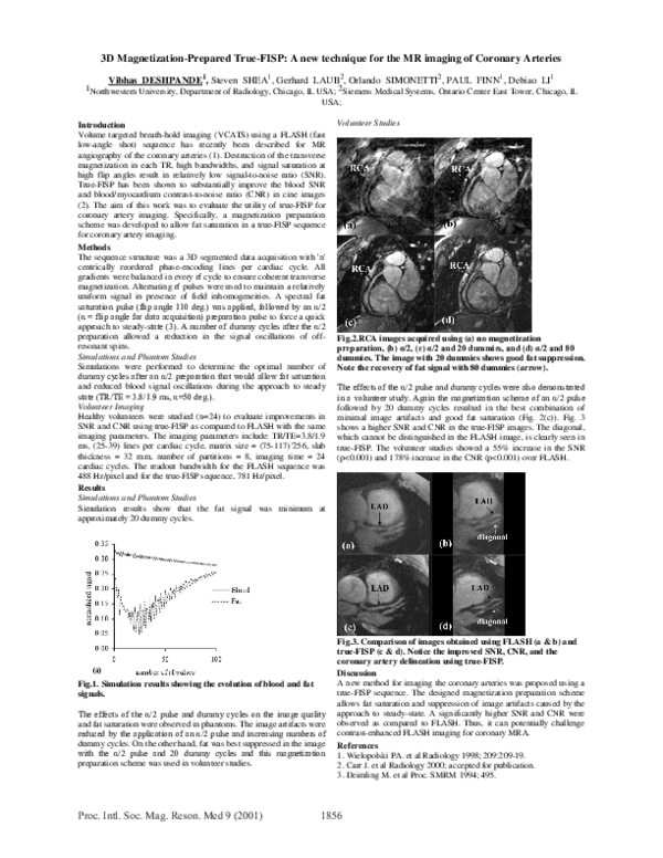 (PDF) 3D magnetization-prepared true-FISP: A new technique for imaging ...