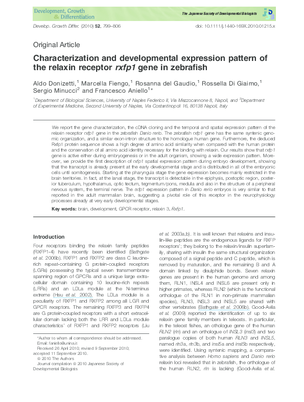 (PDF) Characterization and developmental expression of AmphiNk2-2 , an ...