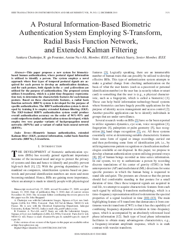 (PDF) A Postural Information-Based Biometric Authentication System ...