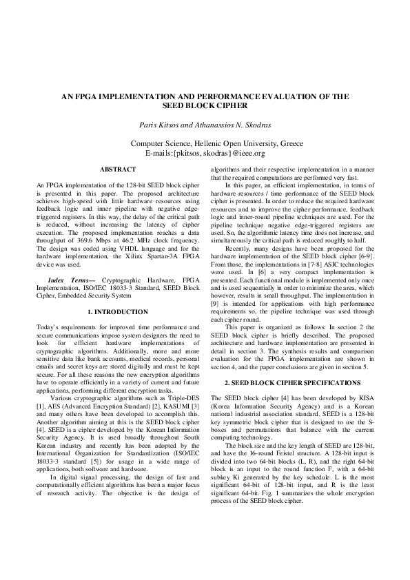 Pdf Fpga Implementation And Performance Evaluation Of An Rfc 2544 Compliant Ethernet Test Set