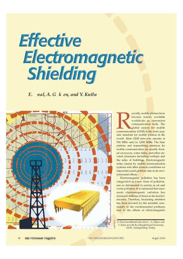 (PDF) Effective electromagnetic shielding