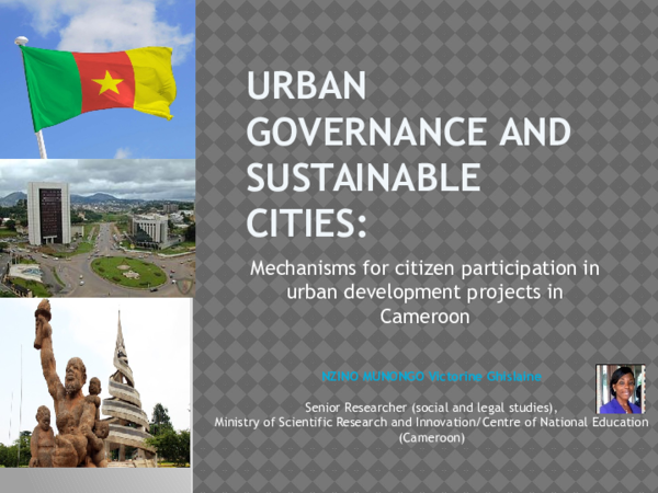 (PPT) Urban Governance and Sustainable cities