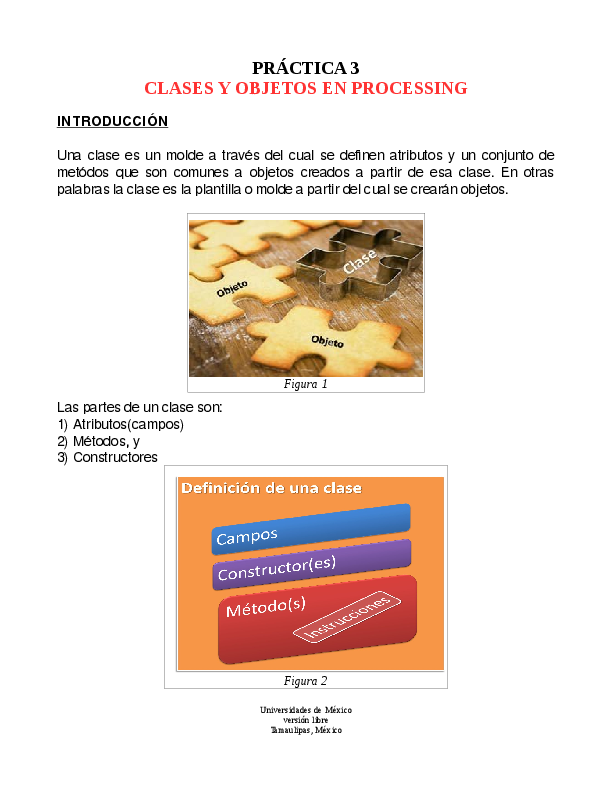 (PDF) PRÁCTICA 3 CLASES Y OBJETOS EN PROCESSING