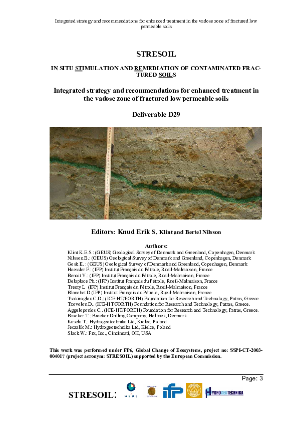 Pdf Combining Steam Injection With Hydraulic Fracturing For The In Situ Remediation Of The