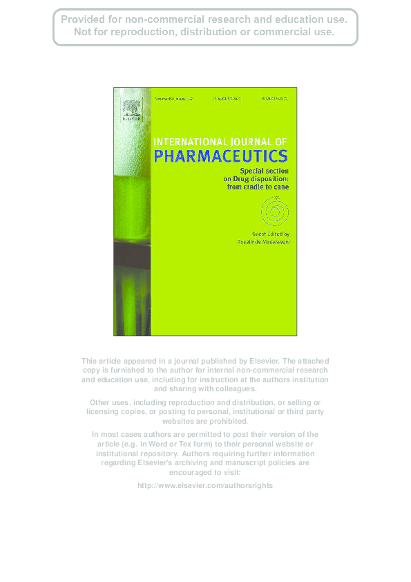 Pdf Gastro Floating Tablets Of Cephalexin Preparation And In Vitro In Vivo Evaluation