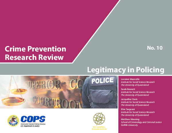 (PDF) Legitimacy in Policing