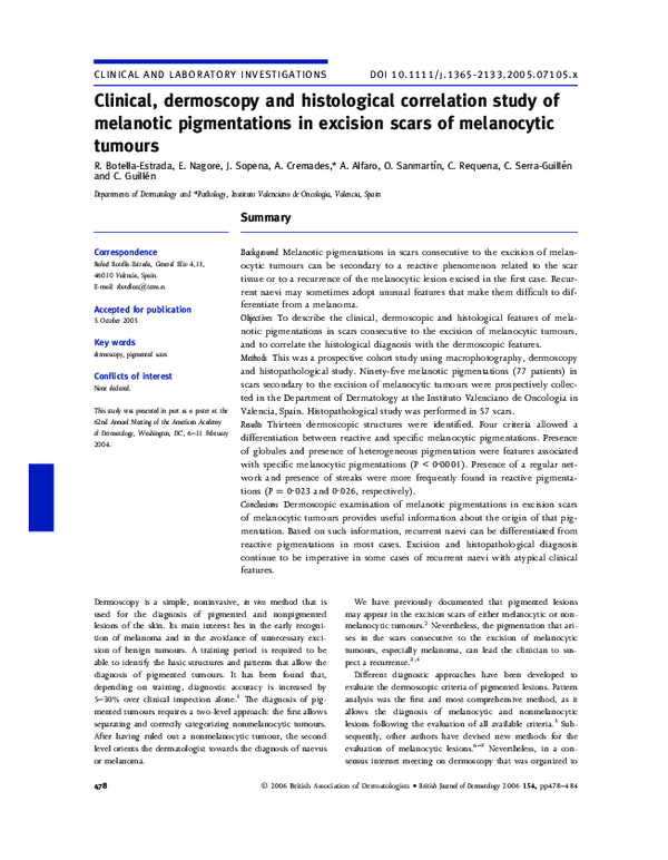 (PDF) Seven-point checklist of dermoscopy revisited | Giuseppe ...