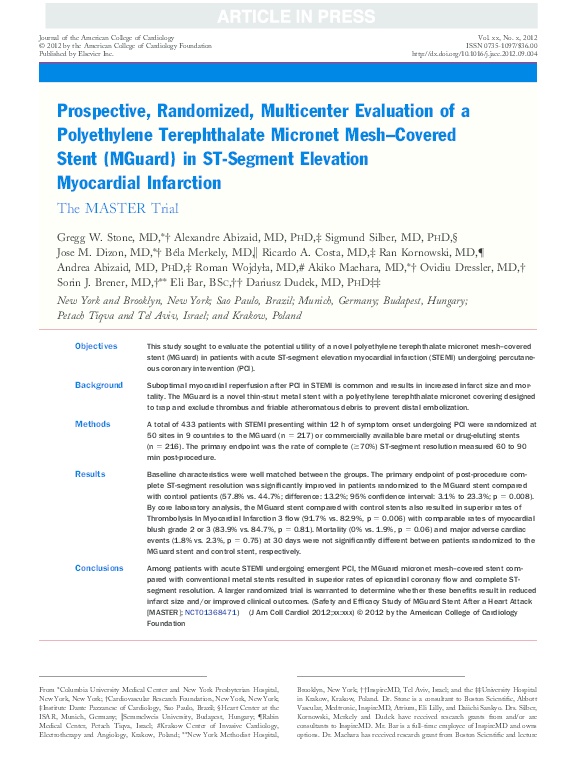 (PDF) Prospective, Randomized, Multicenter Evaluation of a Polyethylene ...