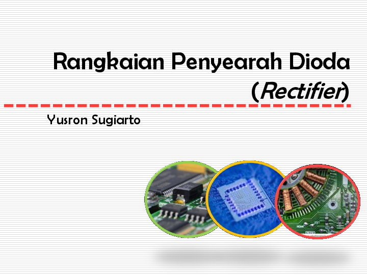 (PDF) Rangkaian Penyearah Dioda (Rectifier