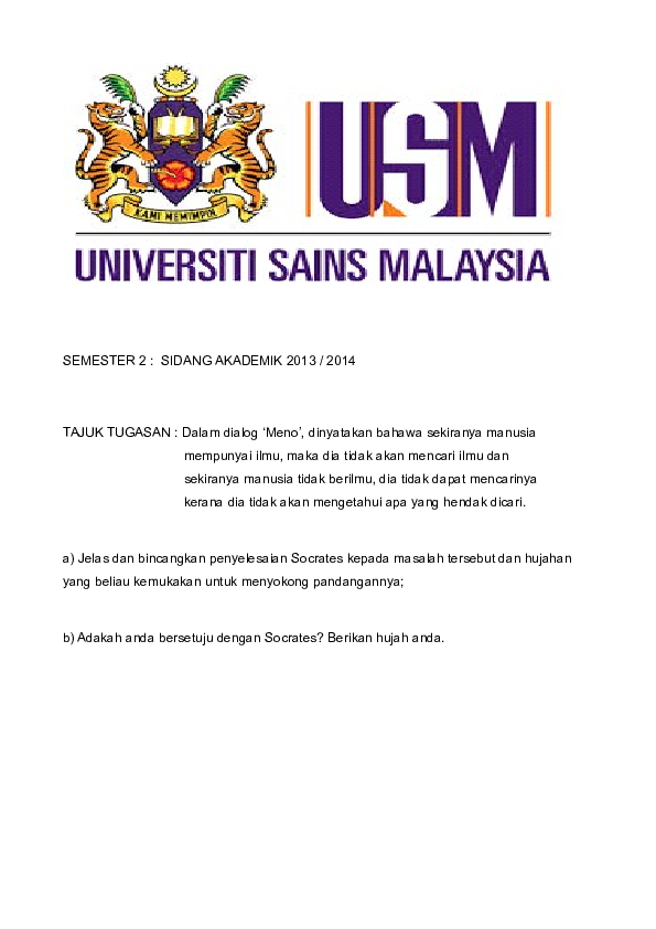 KNOWLEDGE IS RECOLLECTION? - PLATO