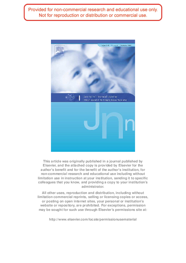 (PDF) The Fifth Vital Sign: Implementation of the Neonatal Infant Pain ...