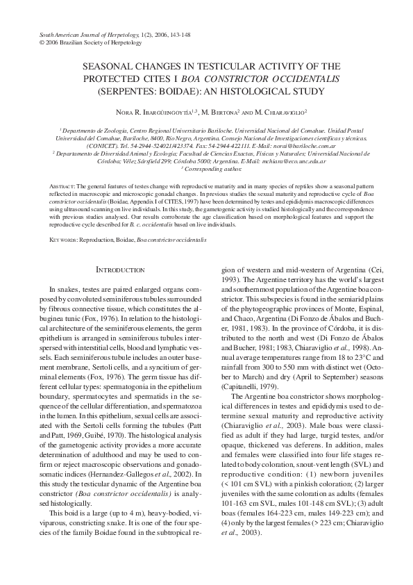 (PDF) Pelvic spur use during courtship and mating in the red-tailed boa ...