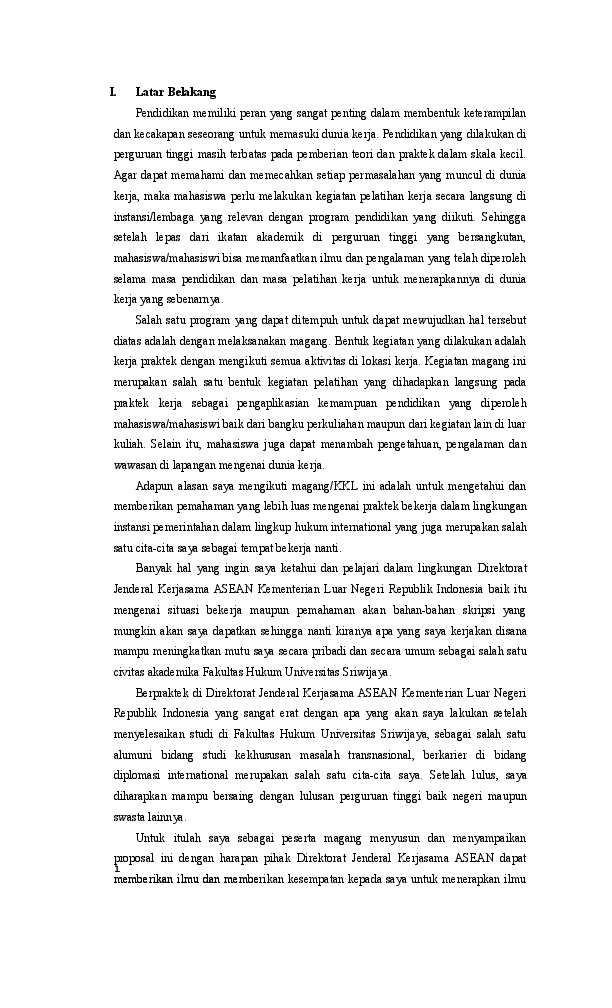 (DOC) Contoh Proposal KKL