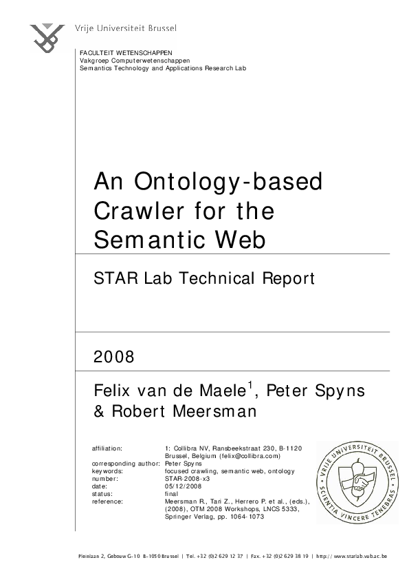 (PDF) An Ontology-Based Crawler for the Semantic Web