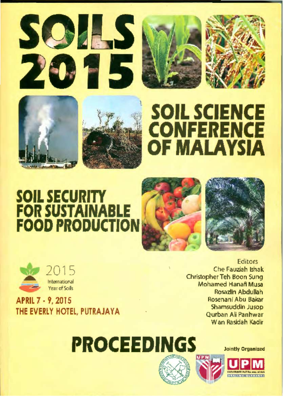 (PDF) Can we build agriculture models in Excel?