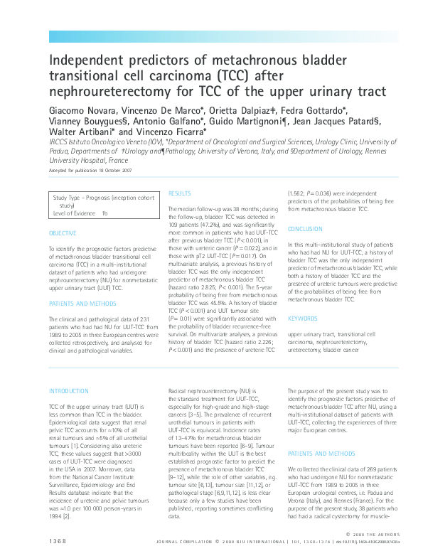 (PDF) Laparoscopic distal ureterectomy and anastomosis for management ...
