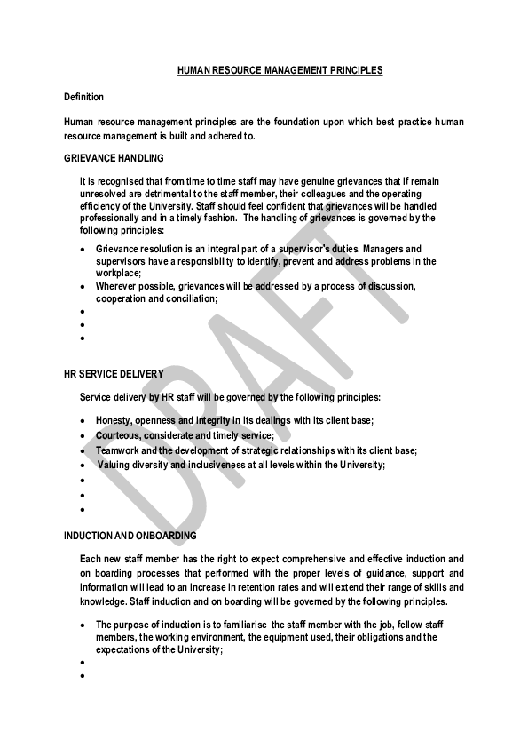 (PDF) HUMAN RESOURCE MANAGEMENT PRINCIPLES