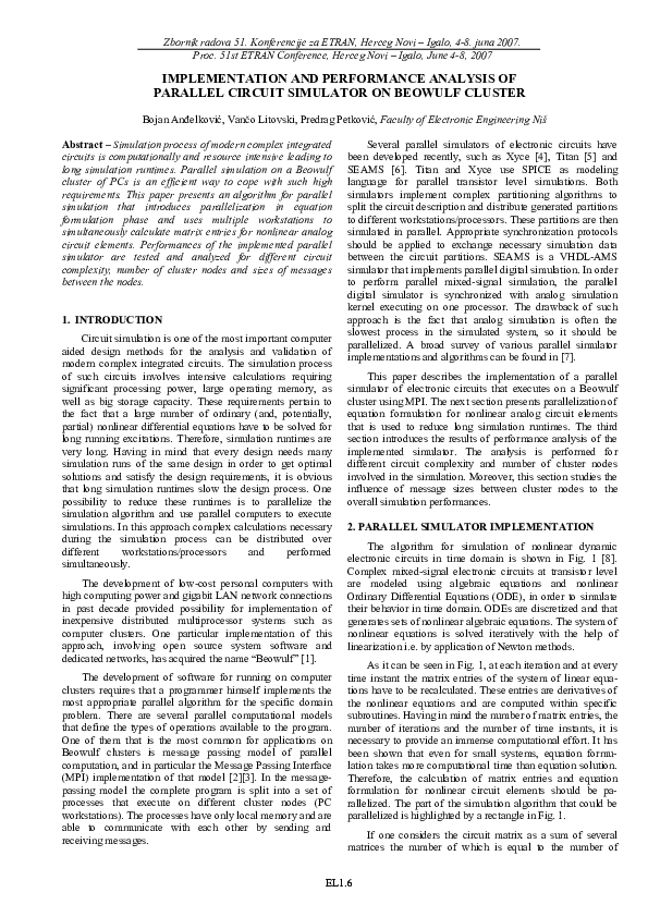 Pdf Implementation And Performance Analysis Of A Packet Scheduler On A Programmable Network