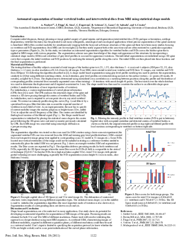 (PDF) Automated segmentation of lumbar vertebral bodies and ...