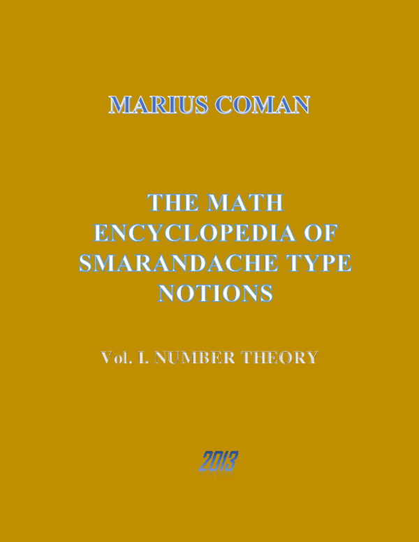 (PDF) The Math Encyclopedia of Smarandache type Notions