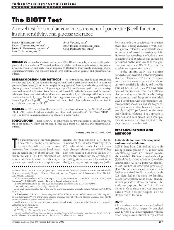 (PDF) The BIGTT Test: A novel test for simultaneous measurement of ...
