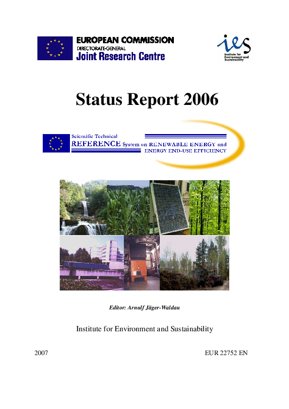 (PDF) Status Report 2006
