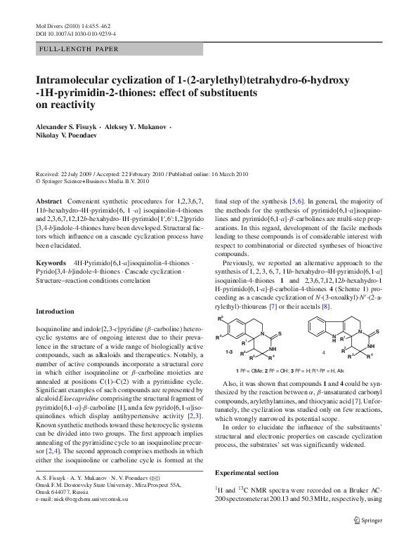 (PDF) Design of Multi-Component Reactions