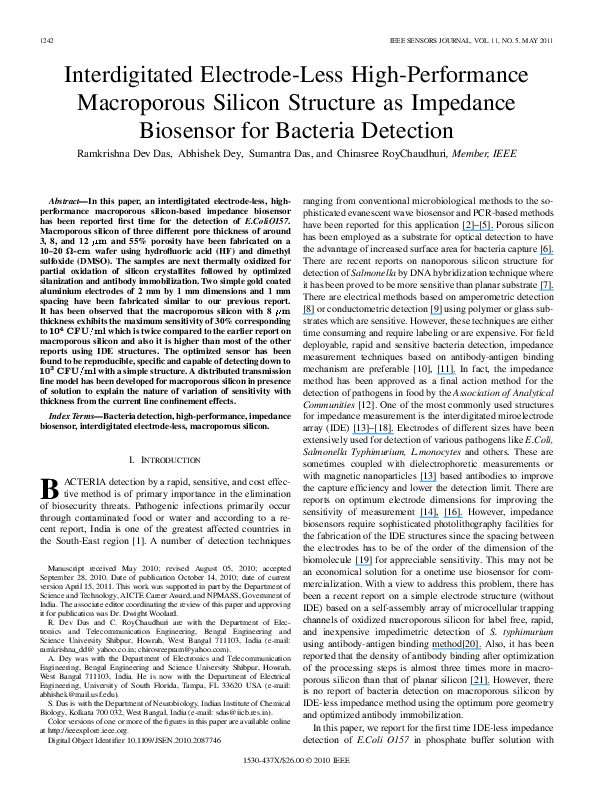 (PDF) Interdigitated Electrode-Less High-Performance Macroporous ...