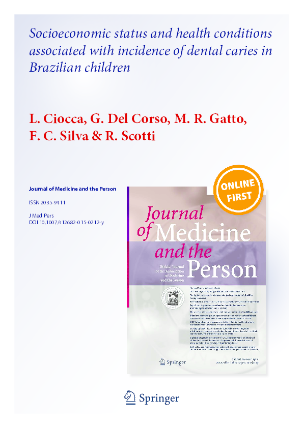 (PDF) Dental Caries: A Schoolchildren Epidemiological profile in a ...