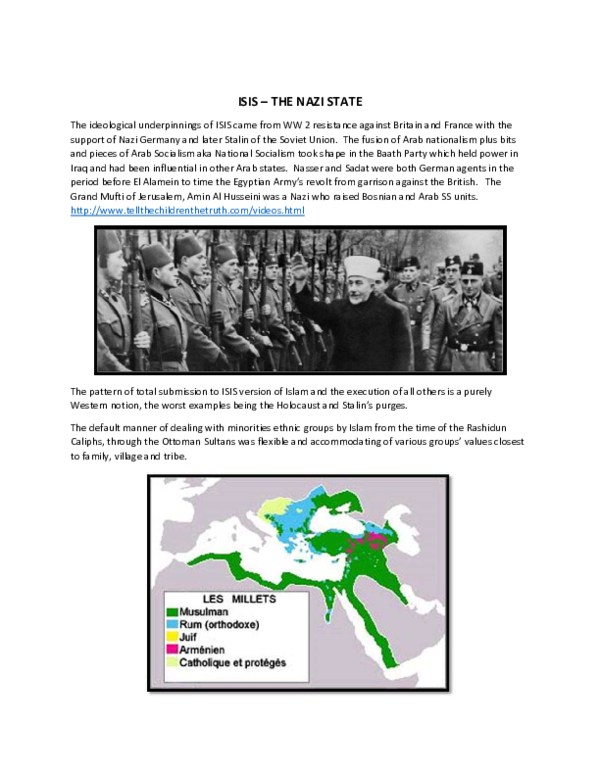 (PDF) ISIS – THE NAZI STATE