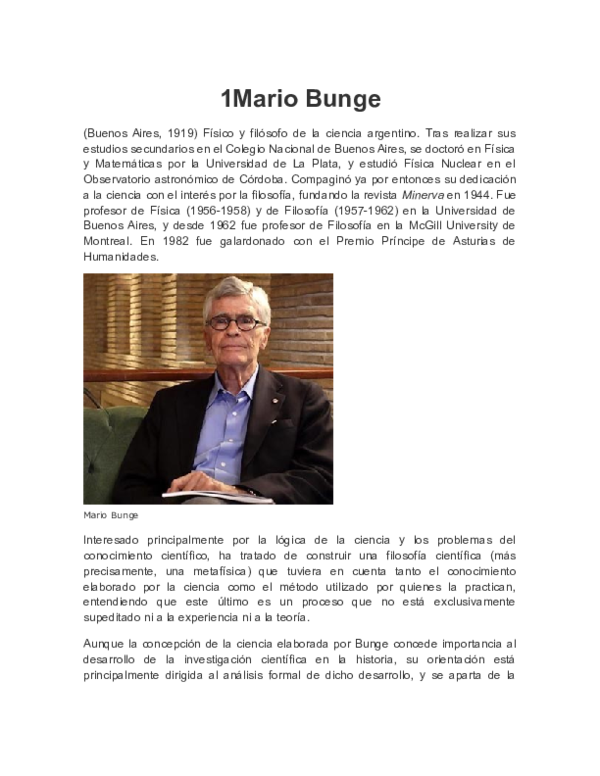 (DOC) Mario Bunge