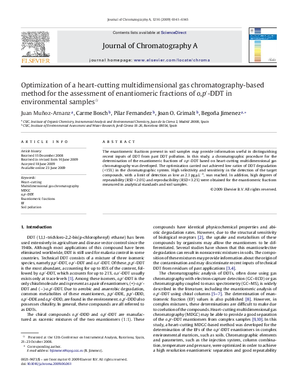 (PDF) Optimization of a heart-cutting multidimensional gas ...