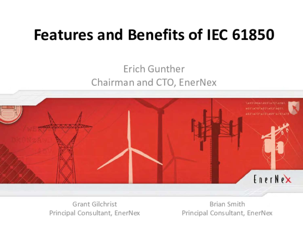 Features and Benefits of IEC 61850 | Mojtaba Saki - Academia.edu