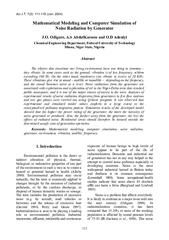 (PDF) Mathematical Modeling and Computer Simulation of Continuous Rotary Dryers