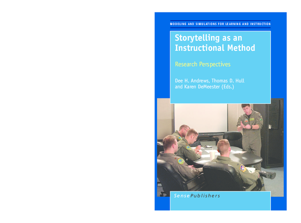 (PDF) Storytelling as an Instructional Method Research Perspectives ...