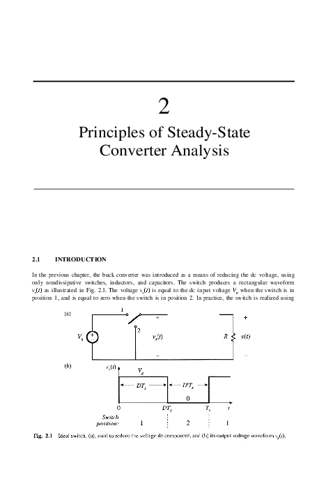(PDF) 2 Principles of Steady-State Converter Analysis