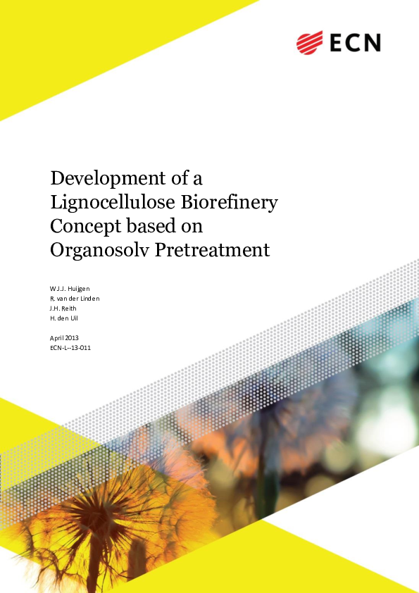 (PDF) Development of a Lignocellulose Biorefinery Concept based on ...