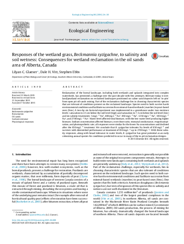 (PDF) Suitability of altai wildrye (Elymus angustus) and slender ...