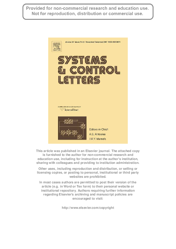 (PDF) Nonlinear observer design for state and disturbance estimation