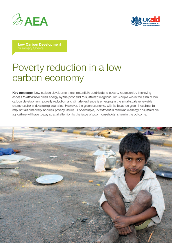 (PDF) Low Carbon Development Summary Sheets