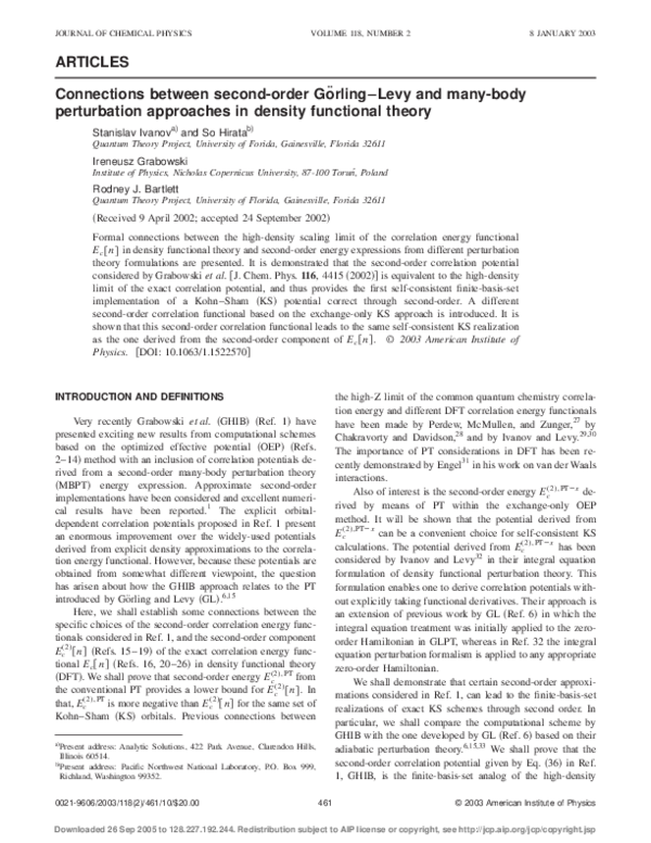 Pdf Progress At The Interface Of Wave Function And Density Functional Theories Nikitas 3013