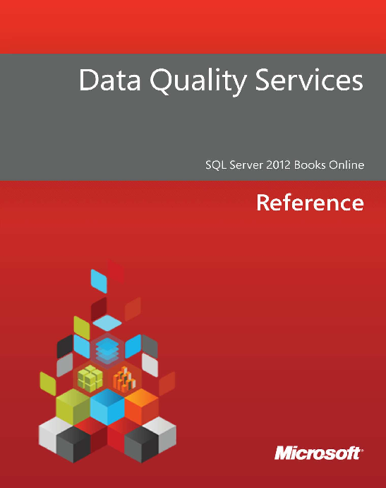 Pdf Data Quality Services