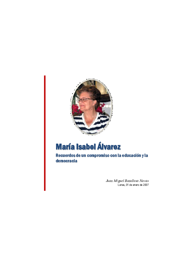 María Isabel Álvarez