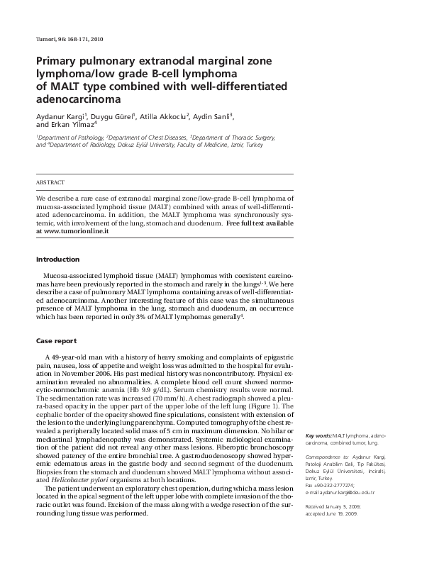 (PDF) Isolated superior oblique muscle extranodal marginal zone B cell ...