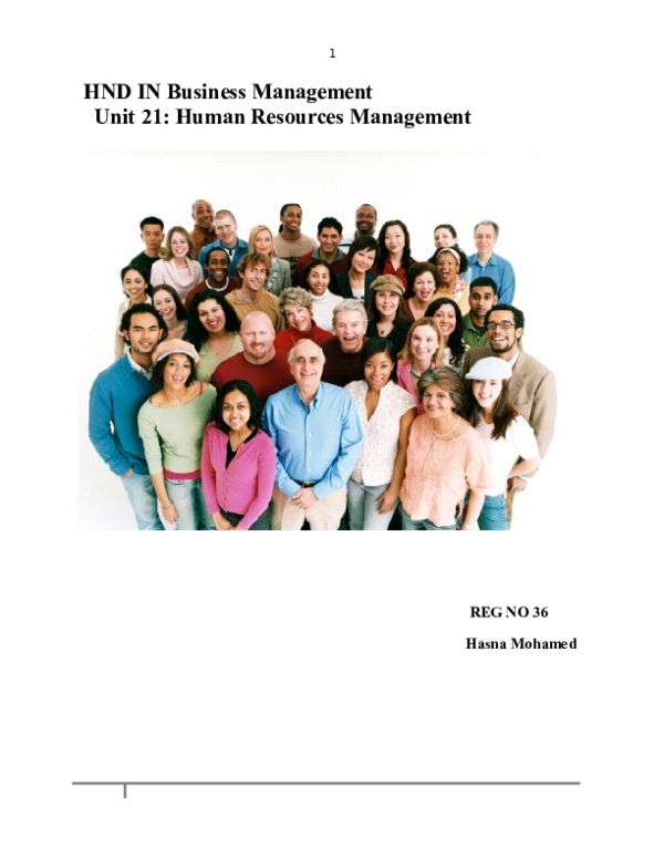 (DOC) HND IN Business Management