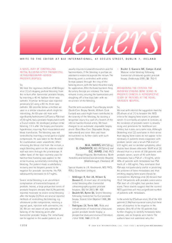 (PDF) An improved technique for controlling bleeding during simple ...