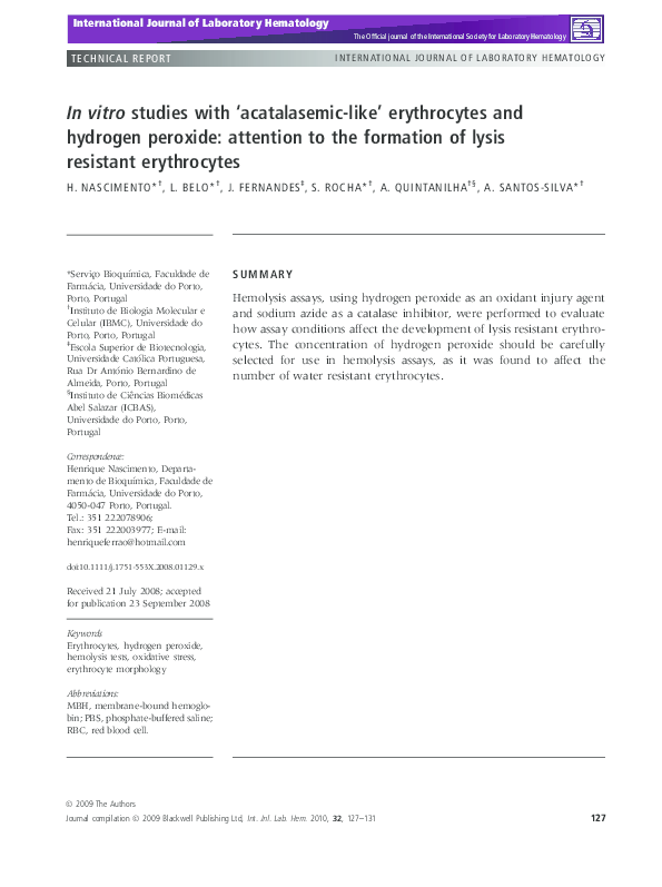 (PDF) Mechanism of Action of Divicine in a Cell-free System and in ...