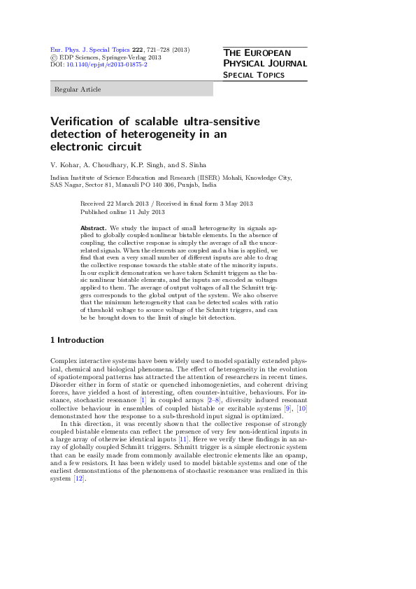 (PDF) Verification of scalable ultra-sensitive detection of ...